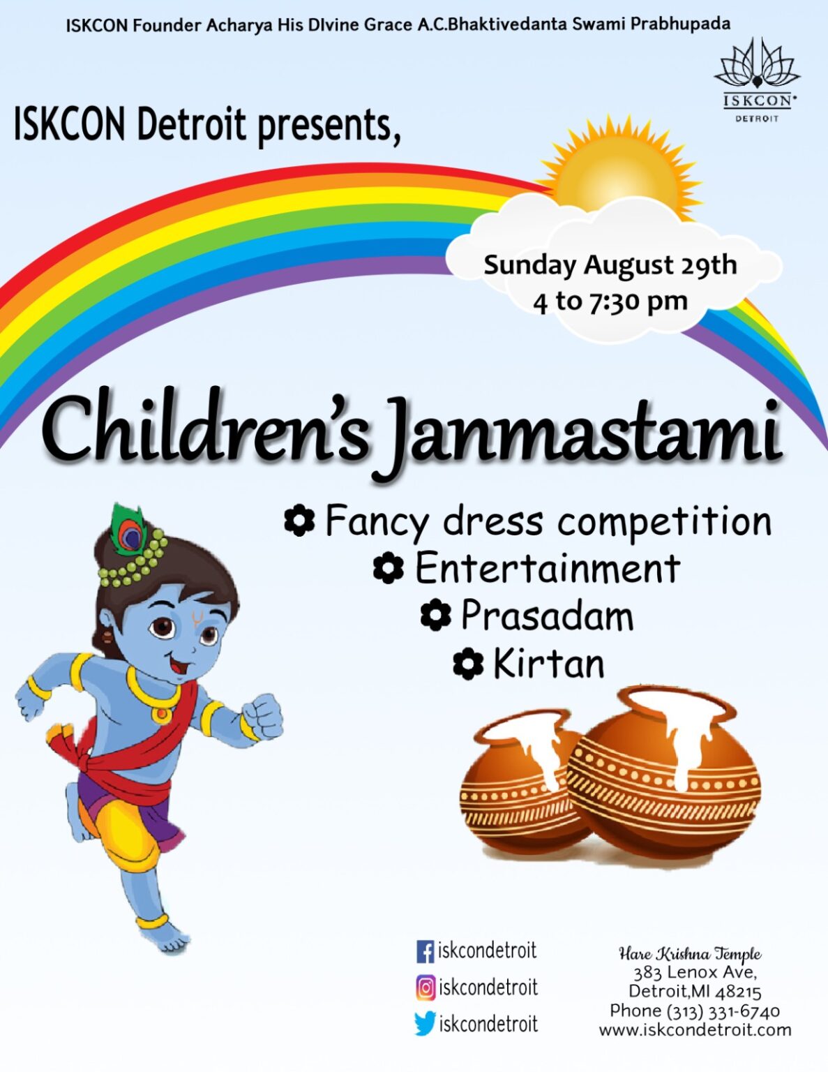 ISKCON Detroit – The Devasadhan Mandir